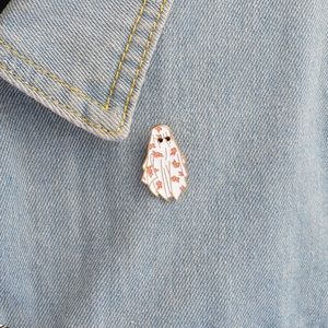 Jewelry | Brand New Cute Ghost Enamel Pin | Poshmark
